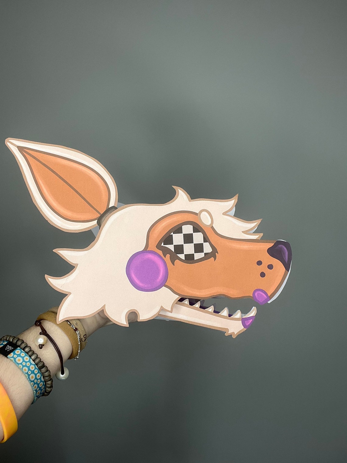 Lolbit Paper Dragon Puppet FNAF - Etsy