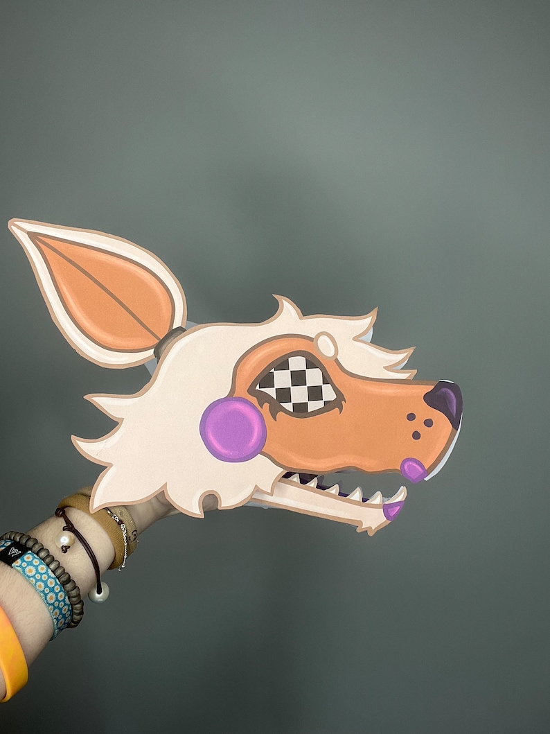 Lolbit Paper Dragon Puppet FNAF - Etsy UK