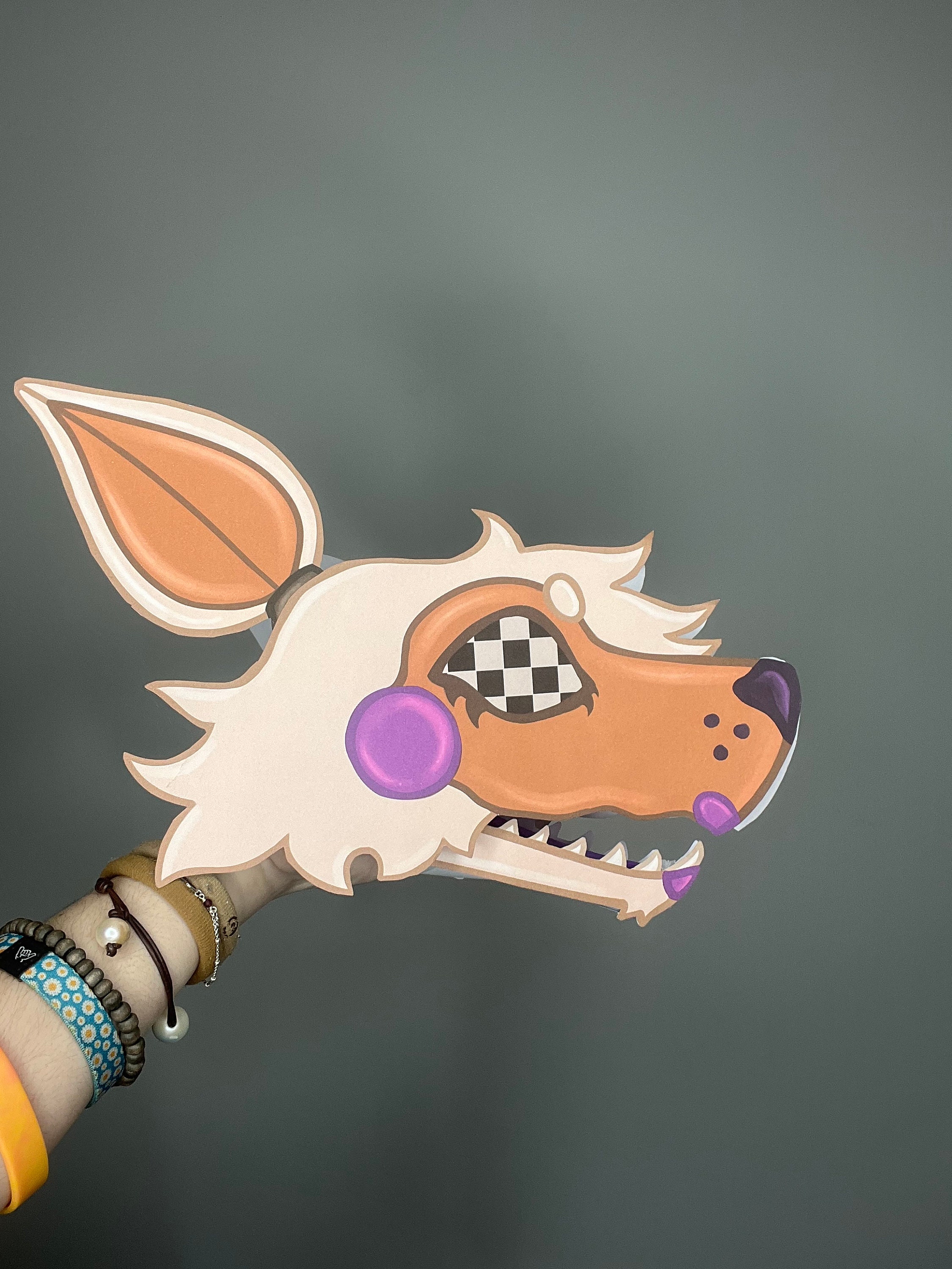 Lolbit Paper Dragon Puppet FNAF - Etsy