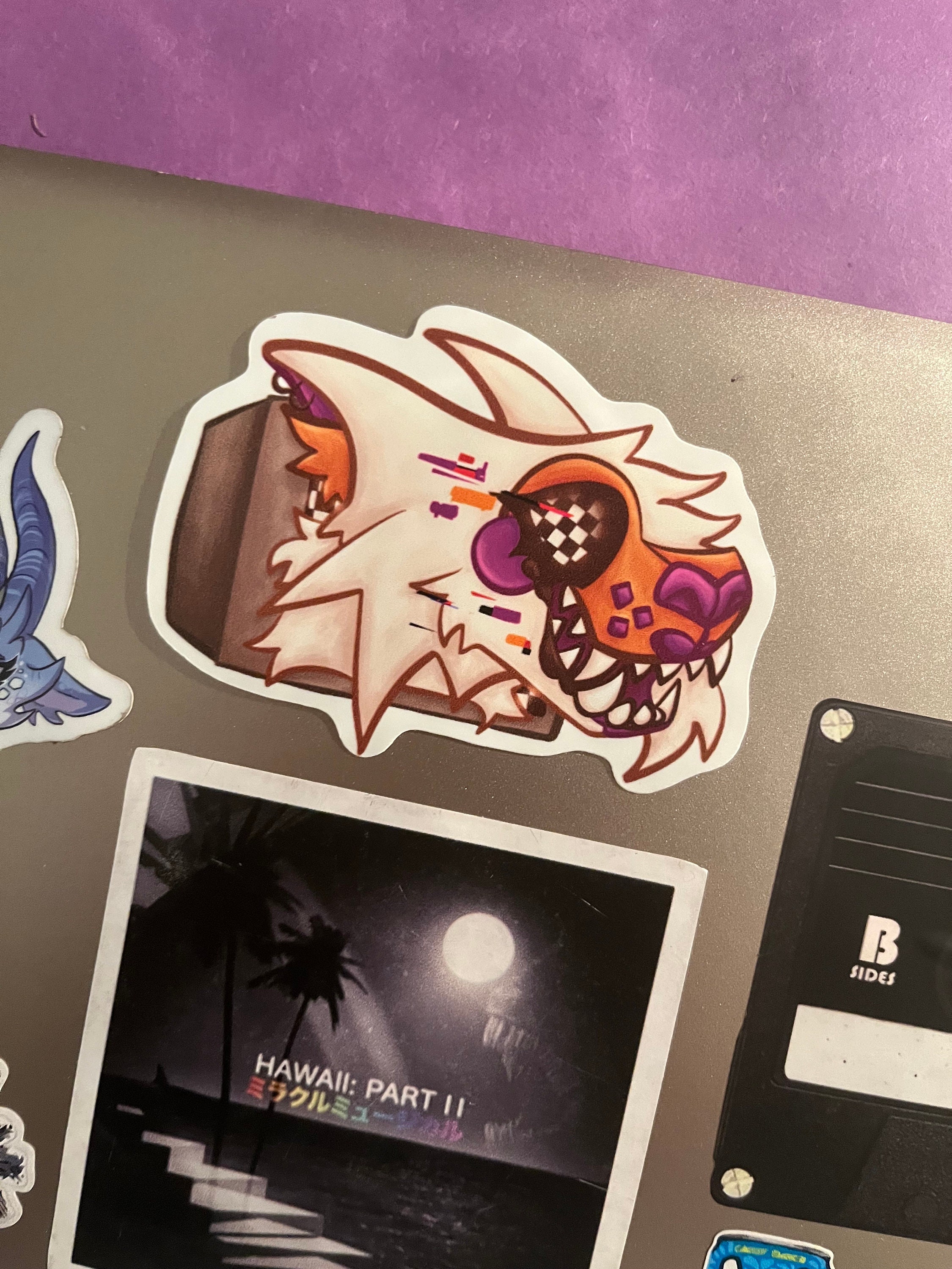 Lolbit Glossy Sticker FNAF - Etsy