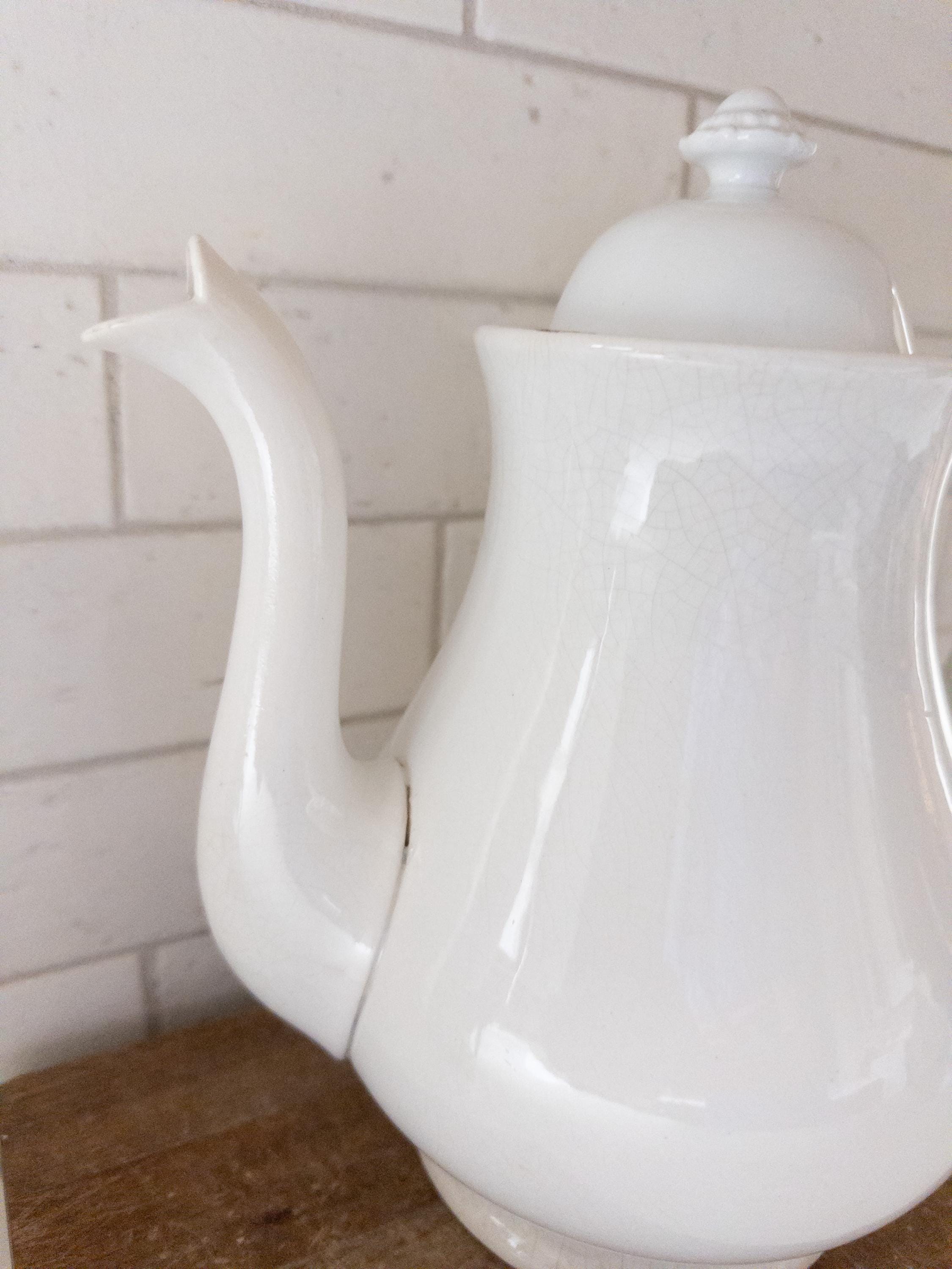 Antique English Ironstone Teapot Furnival Made in England - Etsy