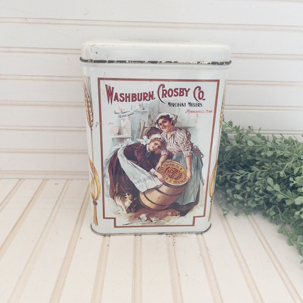 Flour Tin - Etsy