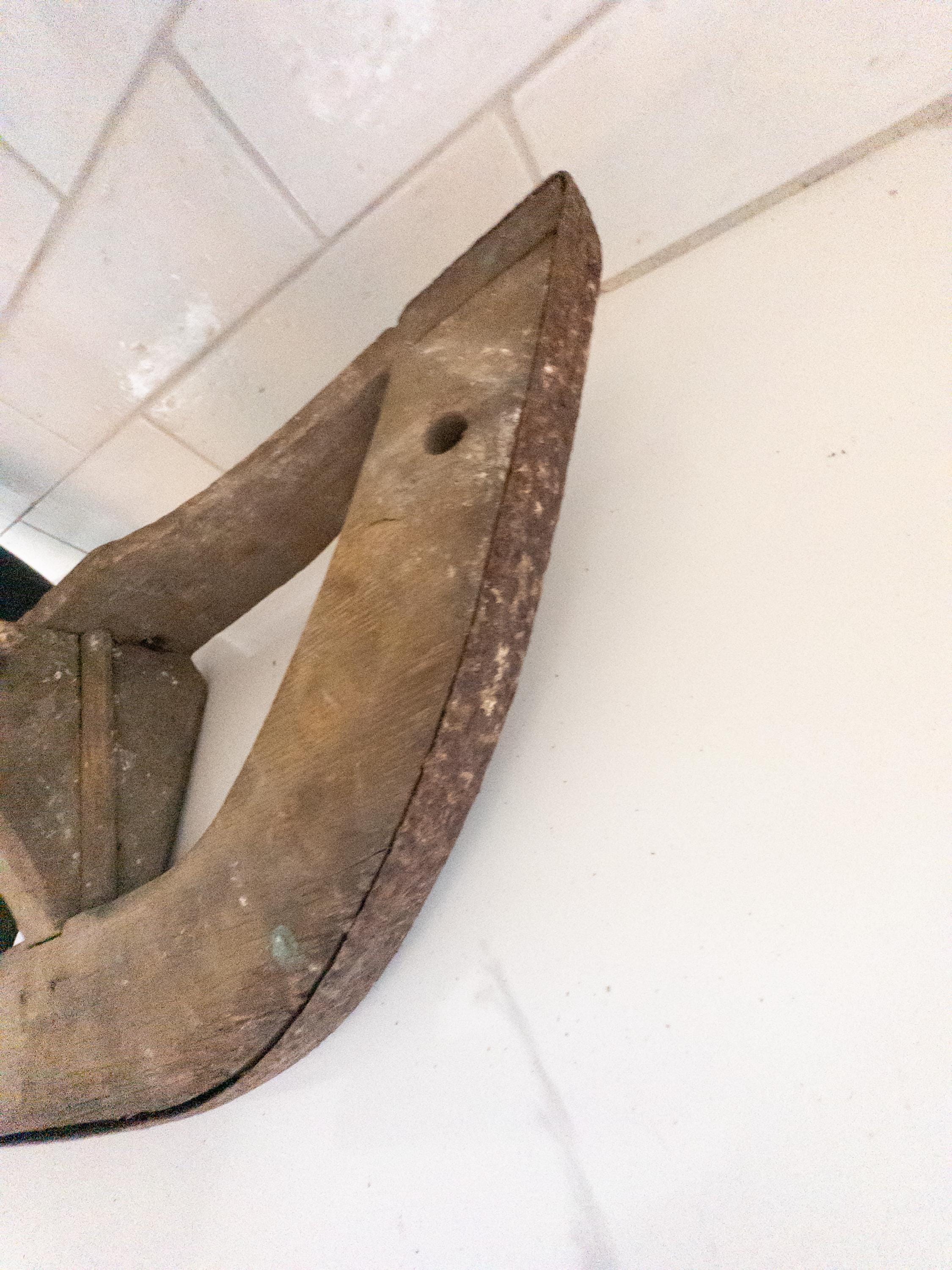 Rustic Antique 19th Century Work Sled From Hungary Primitive Christmas ...