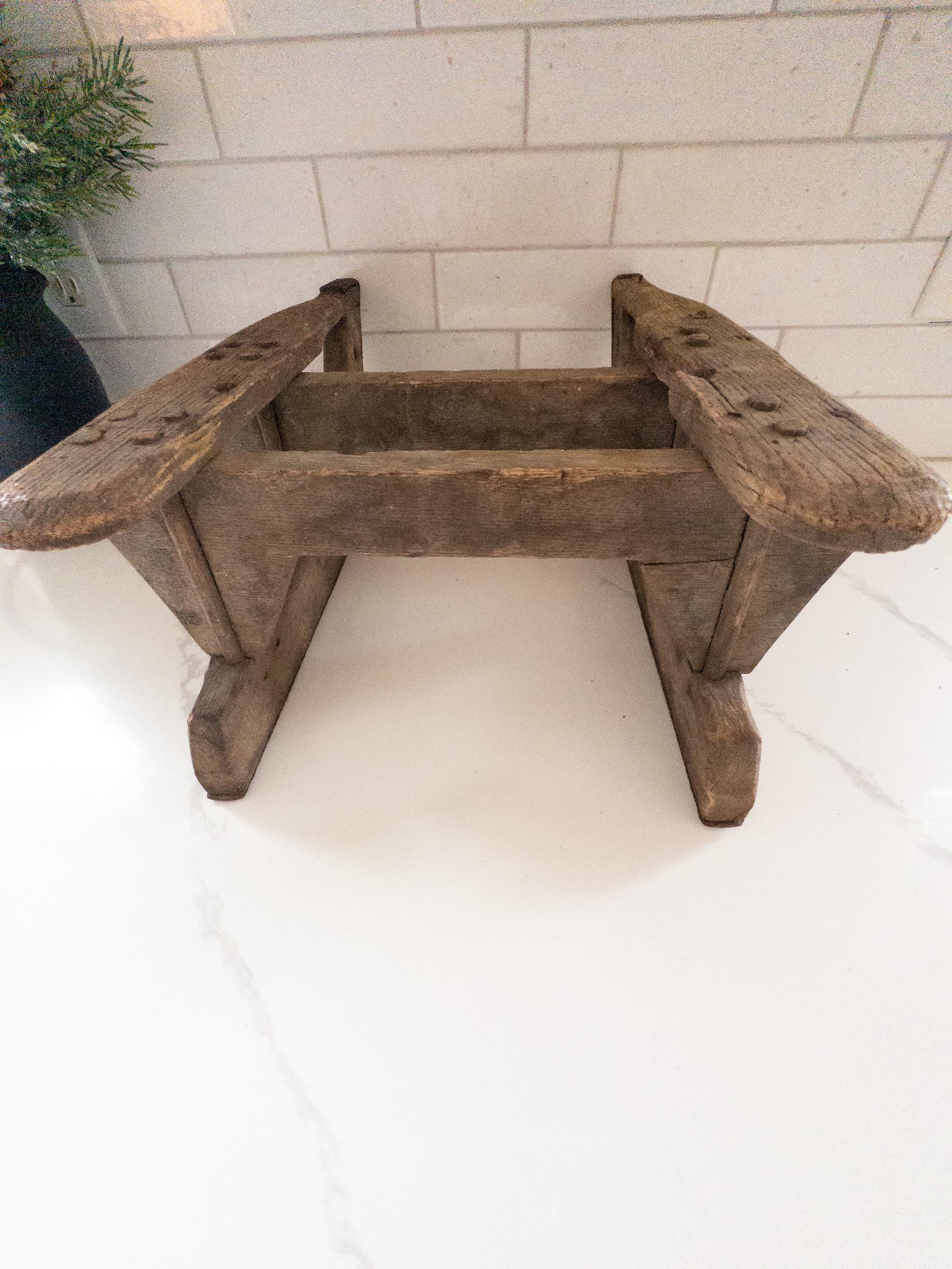 Rustic Antique 19th Century Work Sled From Hungary Primitive Christmas ...