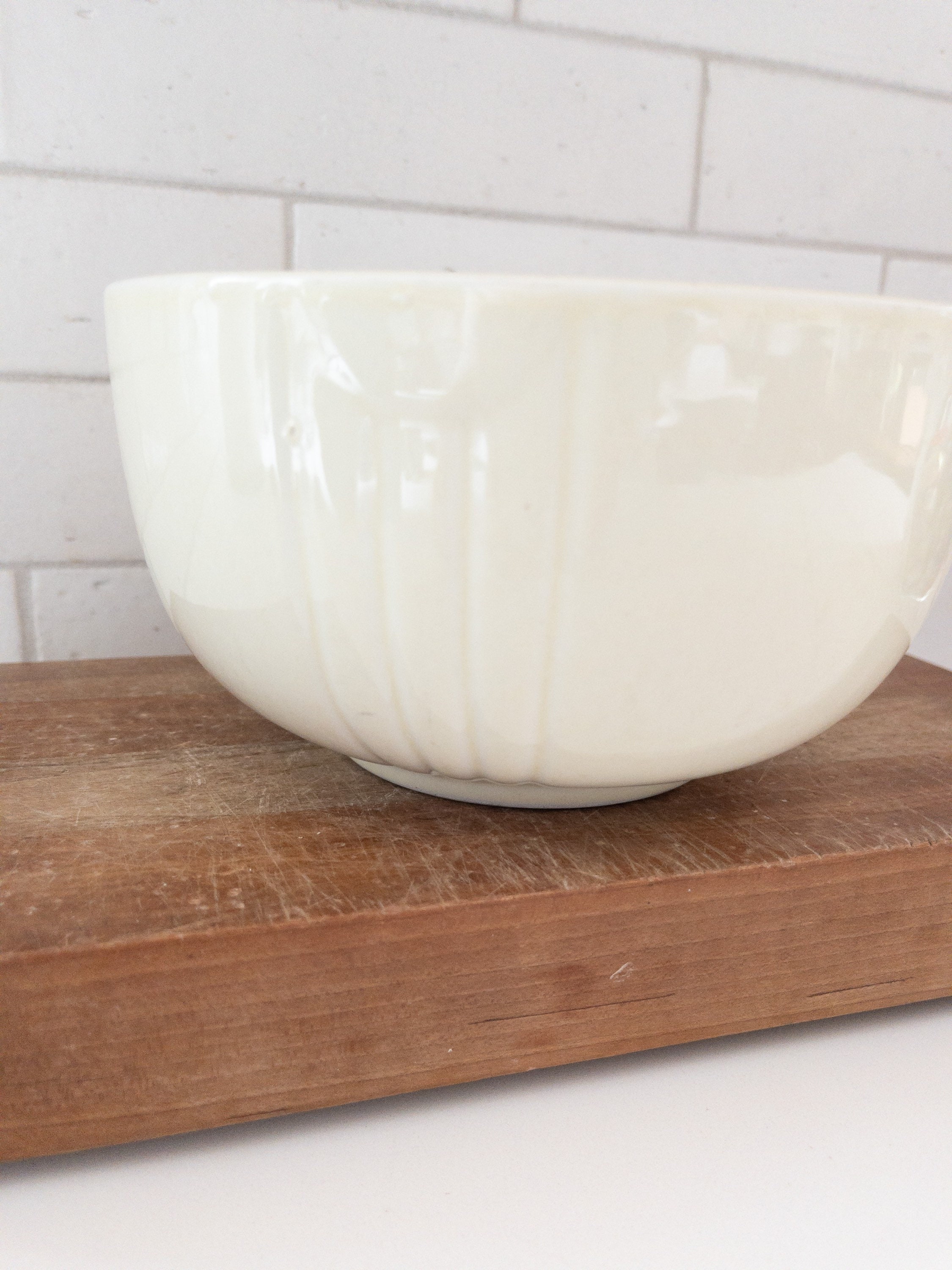 Vintage Hall Radiance Nesting Mixing Bowl Ivory/hall Art Deco Bowl - Etsy
