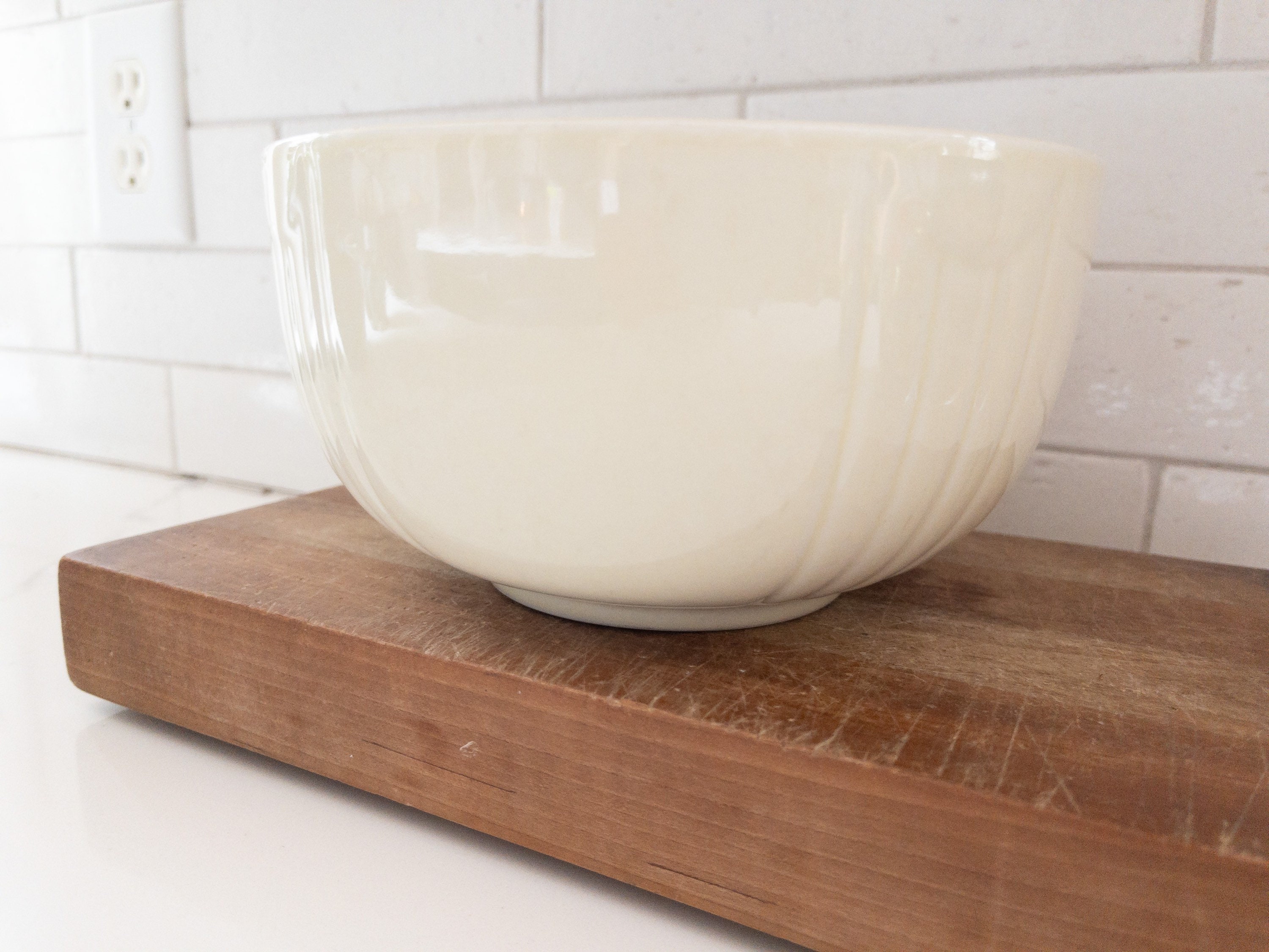Vintage Hall Radiance Nesting Mixing Bowl Ivory/hall Art Deco Bowl - Etsy