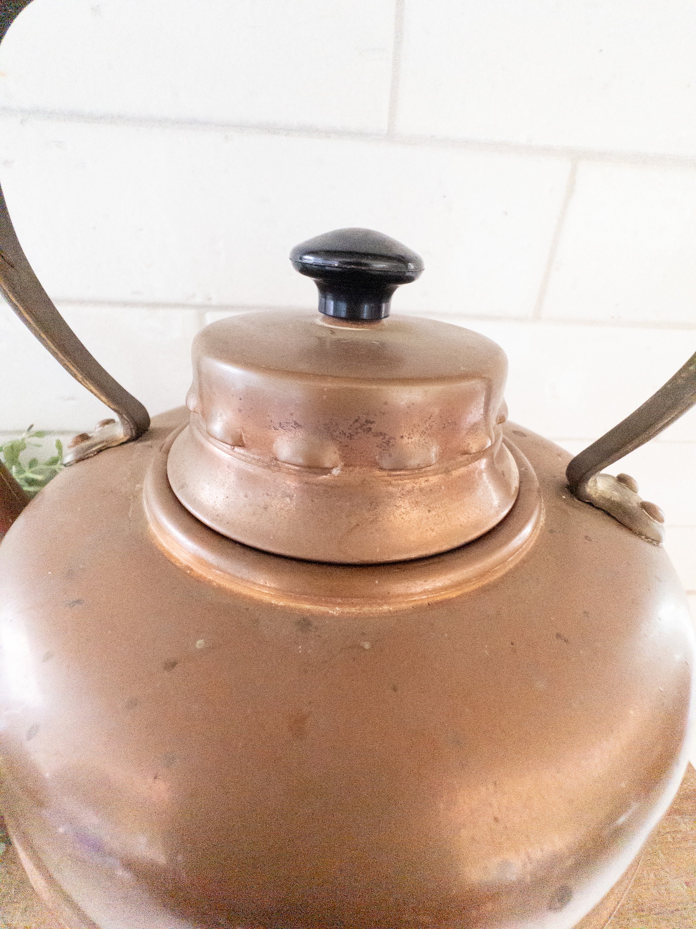 Vintage Simplex Solid Copper Tea Kettle RARE Design Farmhouse Rustic English Made in England - Etsy