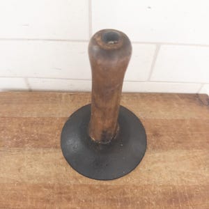 Antique Wood Handle Hog Scraper, Butcher Tool, Primitive Kitchen ...