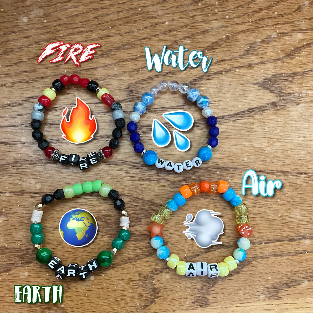Element Inspired Friendship Bracelets - Etsy