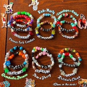 Bff/sibling Matching Kandi Sets - Etsy