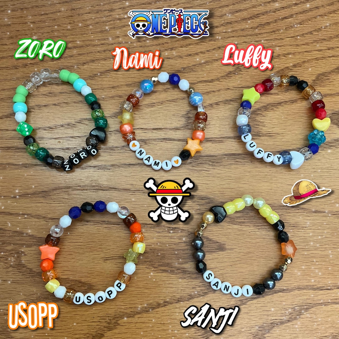 One Piece Inspired Friendship Bracelets - Etsy
