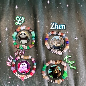 Panda and Friends-friendship Bracelets - Etsy