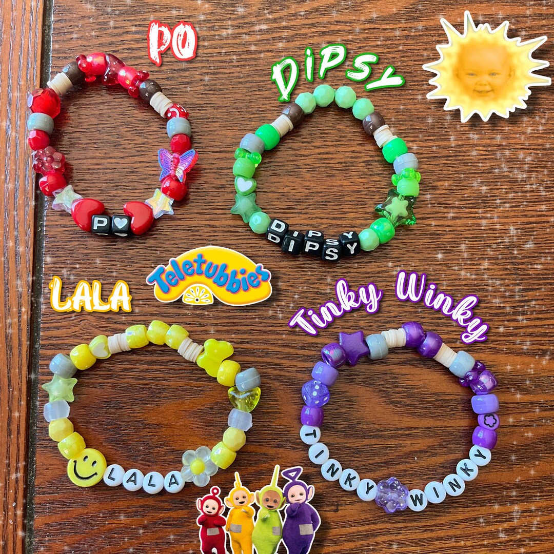 Teletubbies Inspired Kandi Bracelets - Etsy