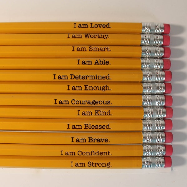 Custom Pencils - Etsy