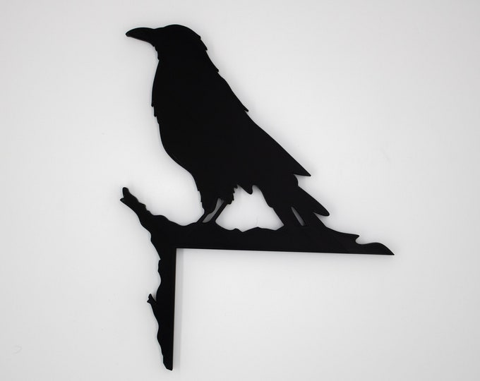 Raven Door Corner Decor, Door Decor - Etsy