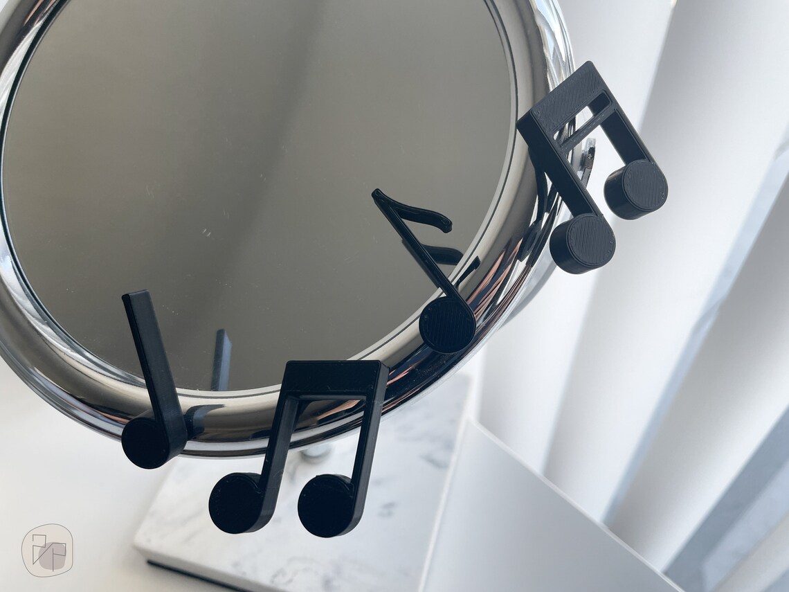 4 Pack Music Notes Magnets, Small Fridge Magnets, 3D Printed Magnets ...