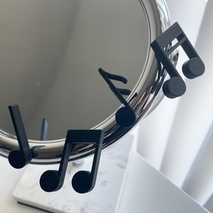 4 Pack Music Notes Magnets, Small Fridge Magnets, 3D Printed Magnets ...