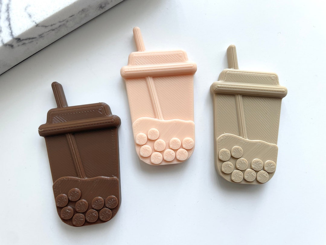 3 Pack Boba Magnets - Milk Tea Fridge Magnets, Bubble Tea Magnets ...