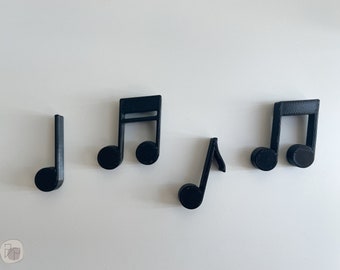 Small 3d Printed Music Note - Etsy