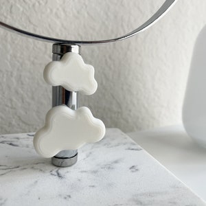 3D Printed Cloud Magnets Pack of 2, Cute Fridge Magnets, Minimalist ...