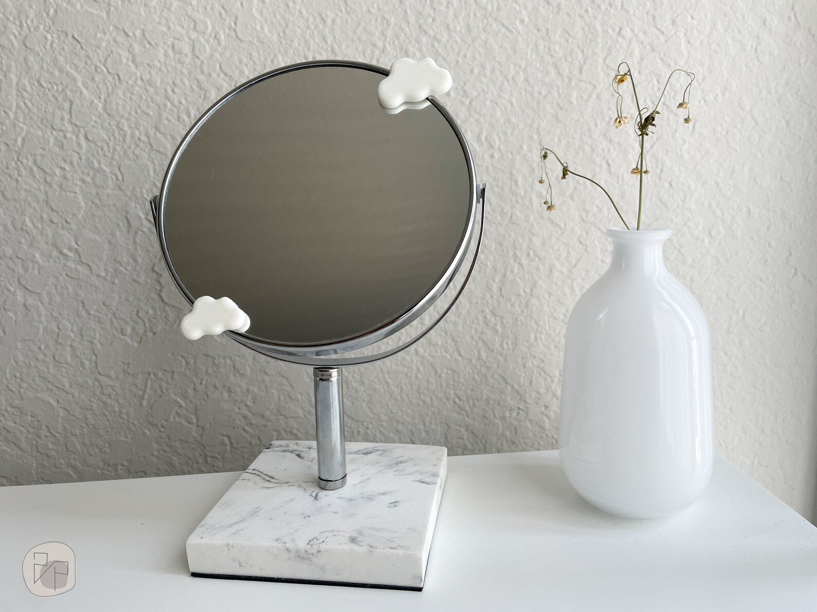 3D Printed Cloud Magnets Pack of 2 Cute Fridge Magnets - Etsy