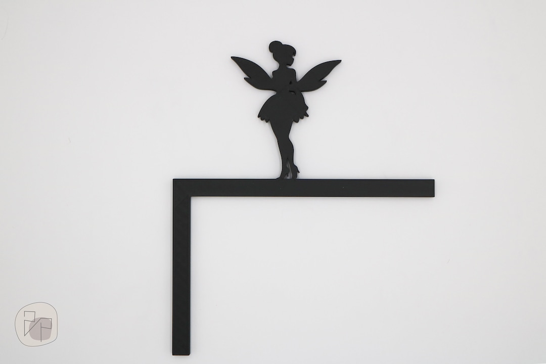 Fairy Silhouette Door Topper, Magical Door Decor, Door Sitter Corner ...
