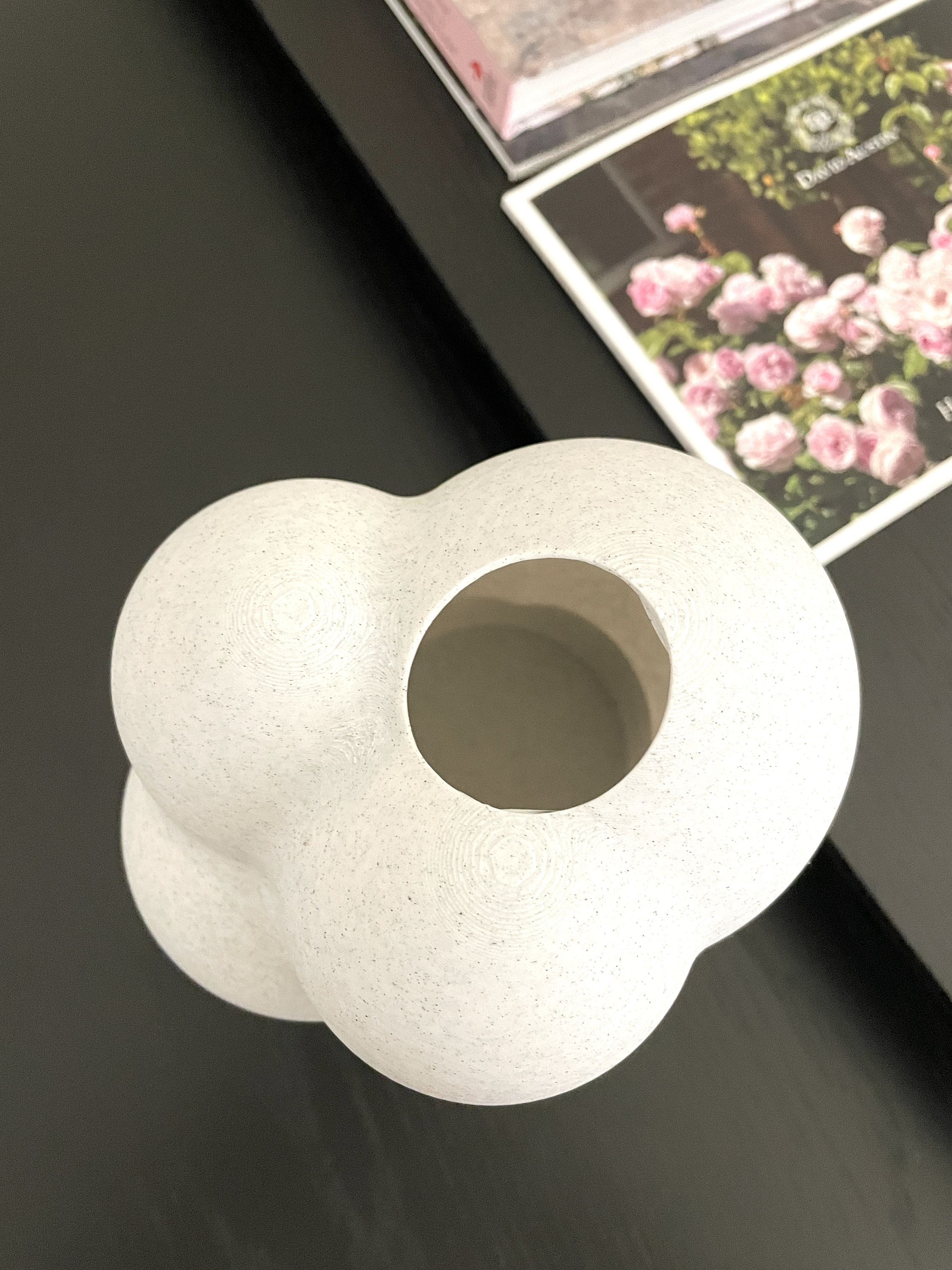 Large Bubble Vase Abstract Art Decor Unique Large Marble - Etsy