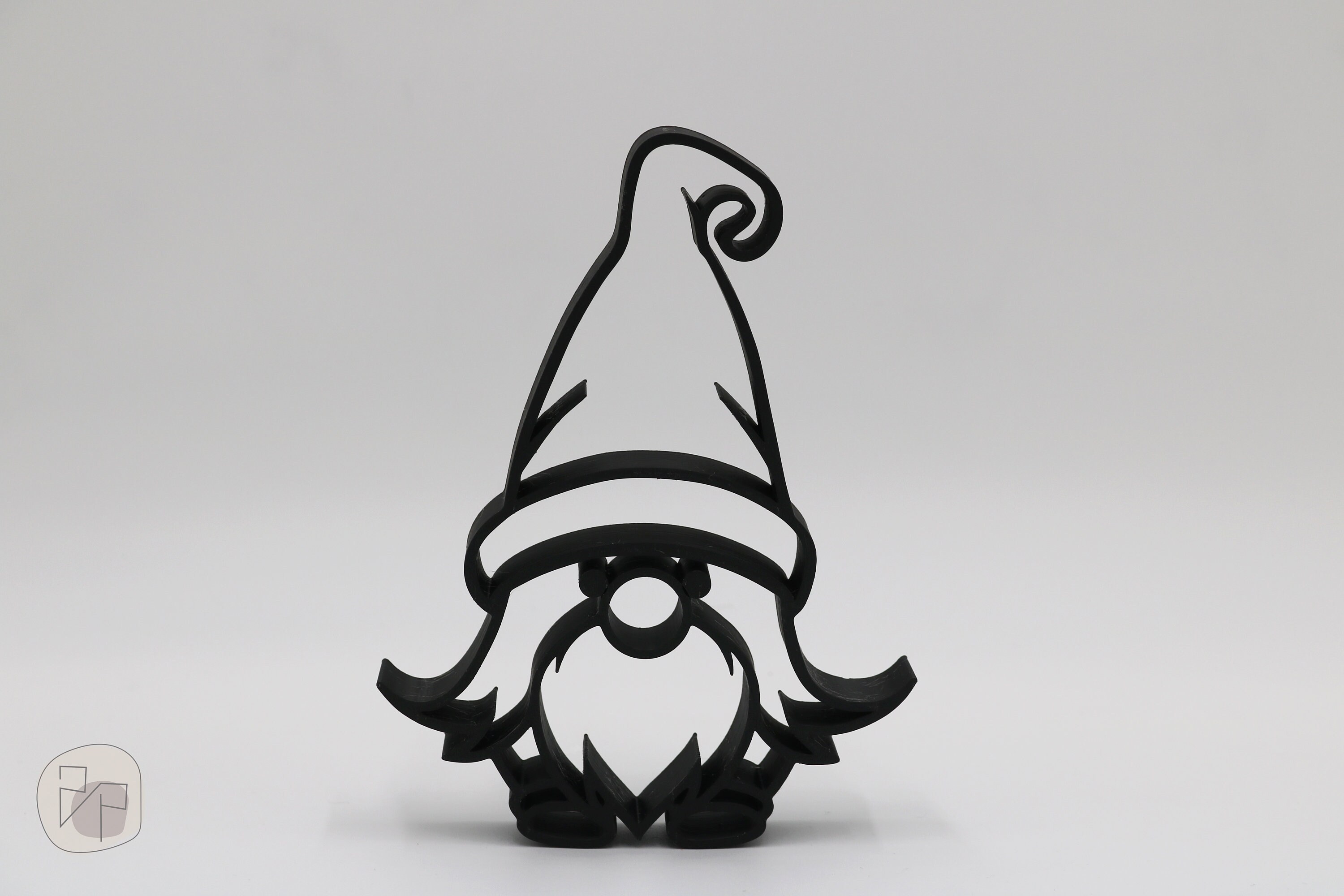 Gnome Line Art Minimalist Art Sculpture Christmas Lover Gift - Etsy