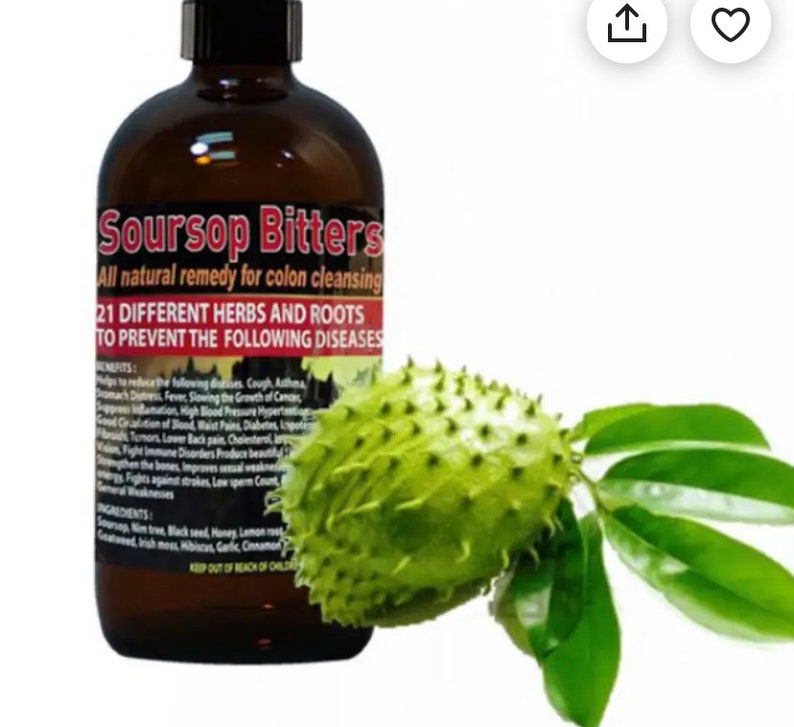 Soursop Bitters - Etsy
