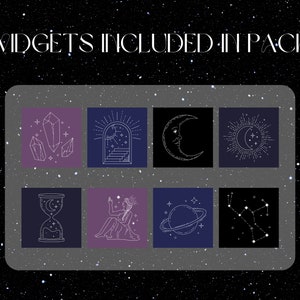 Celestial App Icons Set | 400+ Ios iPhone Theme With Widgets | Digital ...