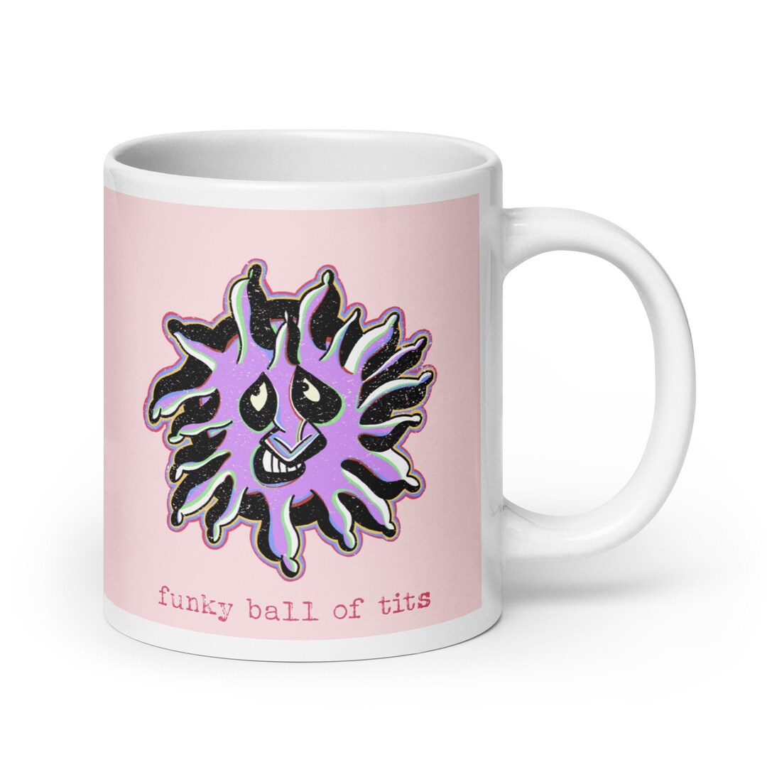 The Mighty Boosh Mug, Funky Ball of Tits, the Funk - Etsy