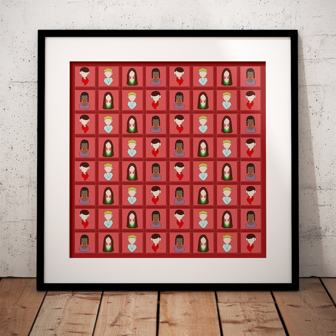 Bbc Merlin Art Pattern, 3 Art Prints, King Arthur, Merlin, Dragons ...