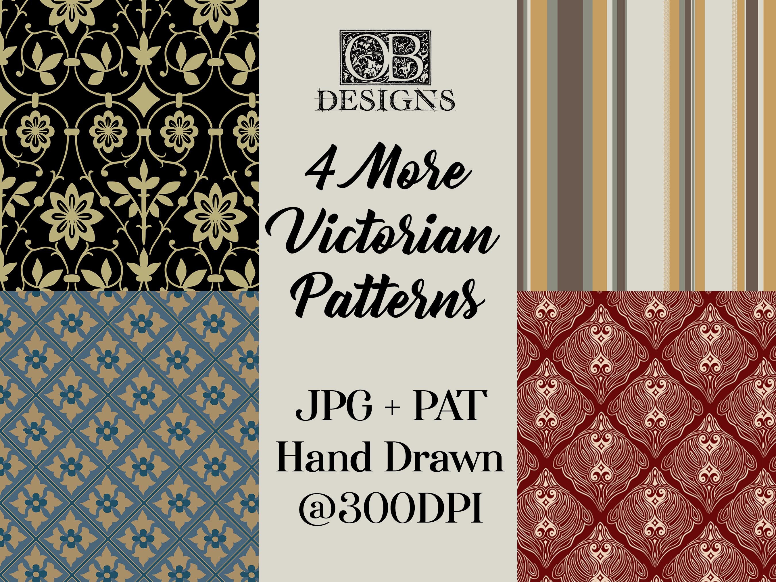 Victorian Patterns And Designs