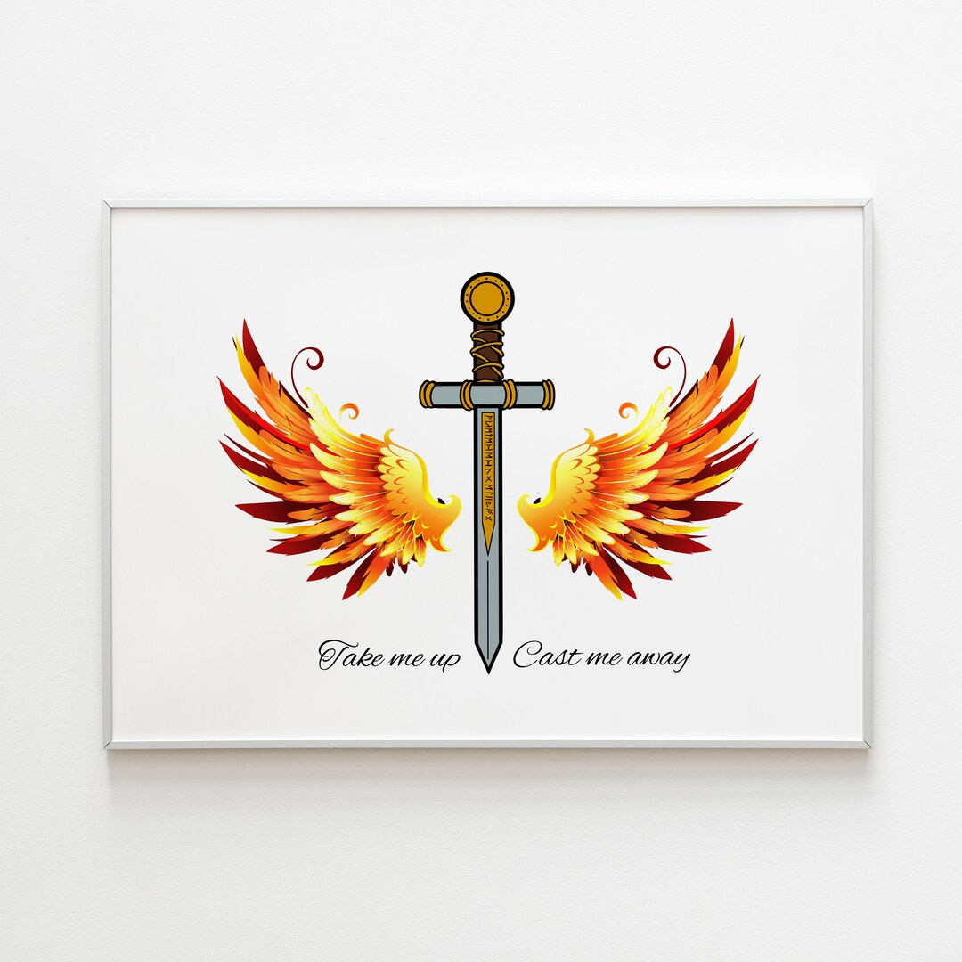 Excalibur, Merlin Digital Art Print, Wall Decor, Prat, King of Camelot ...