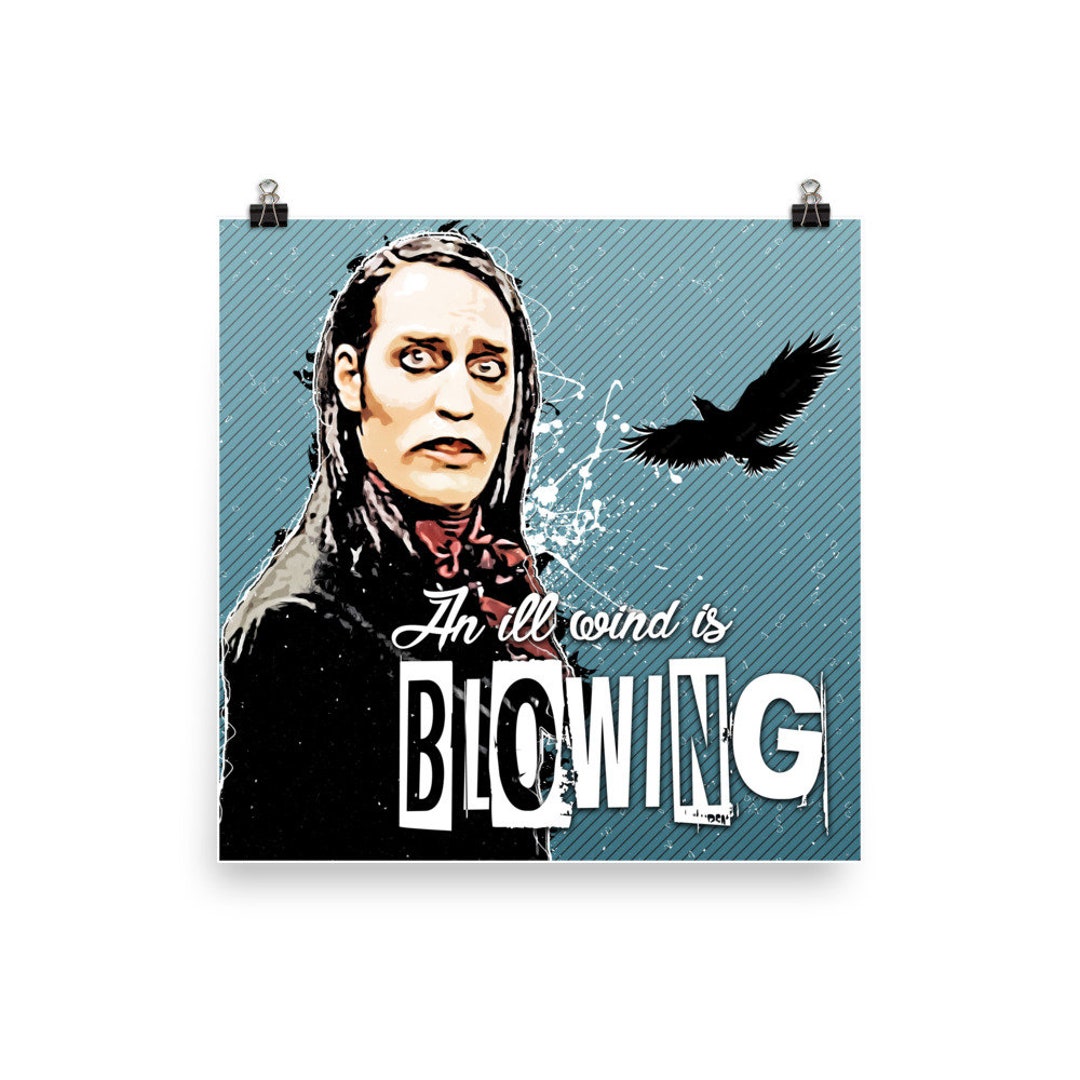 The IT Crowd, Richmond, Digital Art Print an Ill Wind is Blowing, Noel ...