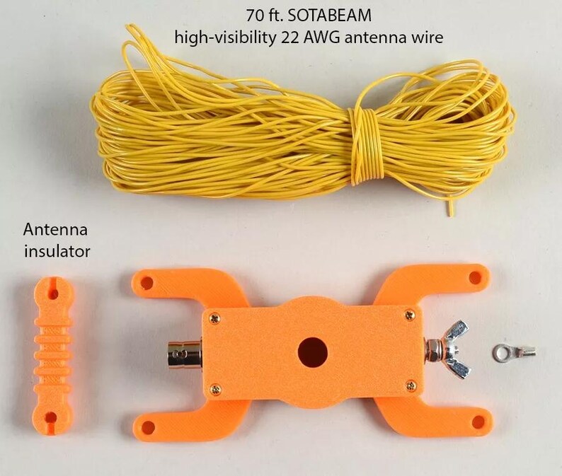 40 Watt EFHW No-tune Antenna, 40m, 20m, 15m, 10m With 70ft Ant Wire, 20 ...