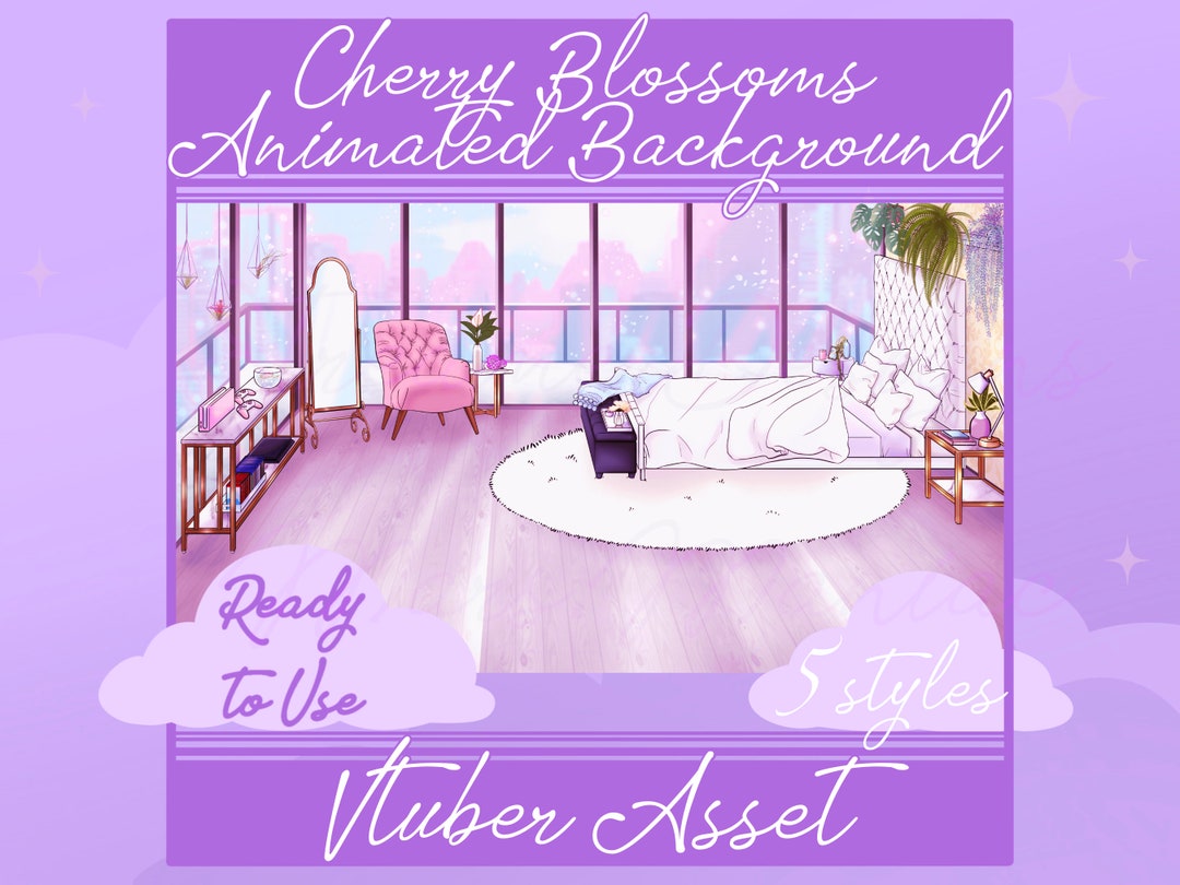 Vtuber Overlay, Vtuber Asset, Vtuber Room, Vtuber Environment, Vtuber ...