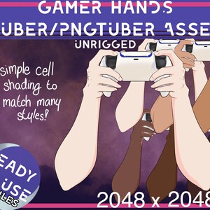 Vtuber Gaming Controller, Vtuber Hands, Vtuber Arms, Vtuber Gaming ...