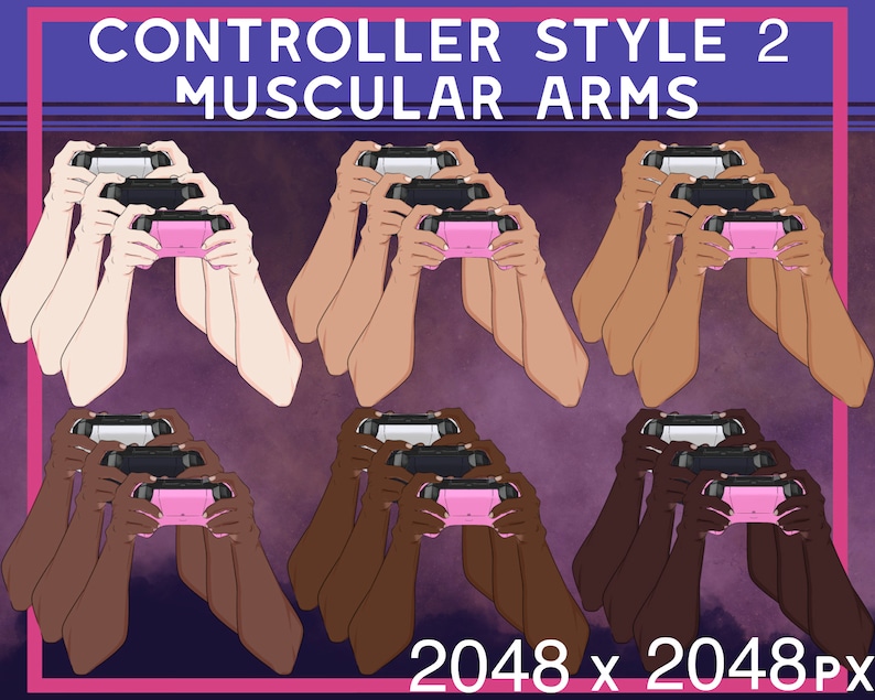 Vtuber Gaming Controller, Vtuber Hands, Vtuber Arms, Vtuber Gaming ...