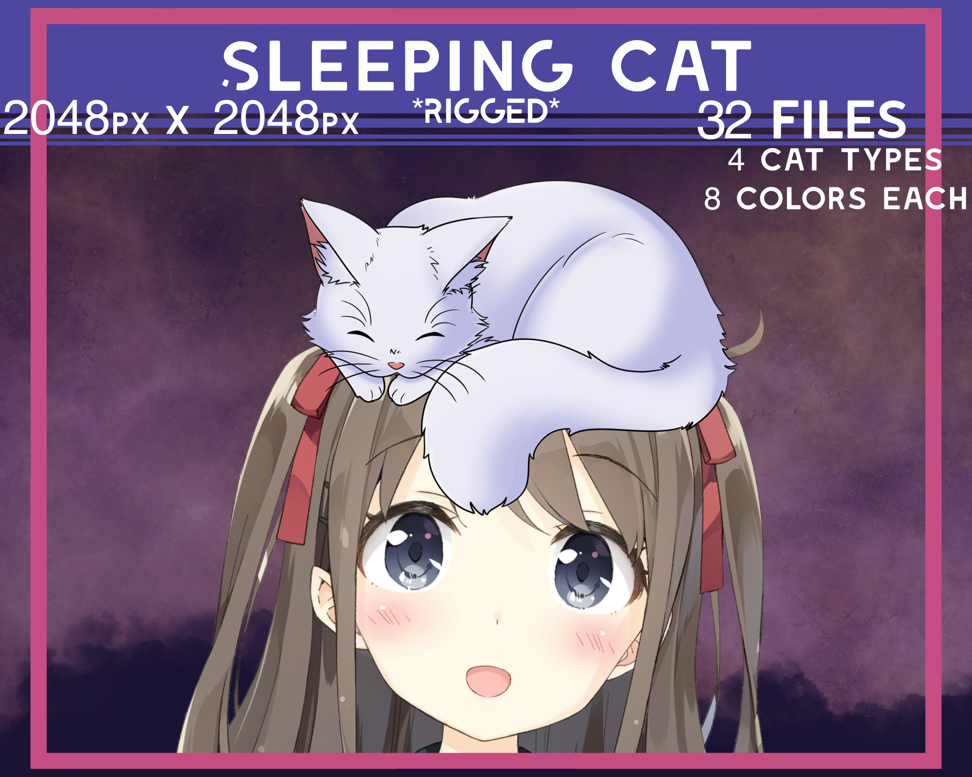 Vtuber Pet, Vtuber Asset, Vtuber Accessory, Vtuber Cat, Vtuber Cute ...