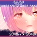 RIGGED Vtuber Asset, Vtuber Blush, Vtuber Makeup, Vtuber Blush Asset ...