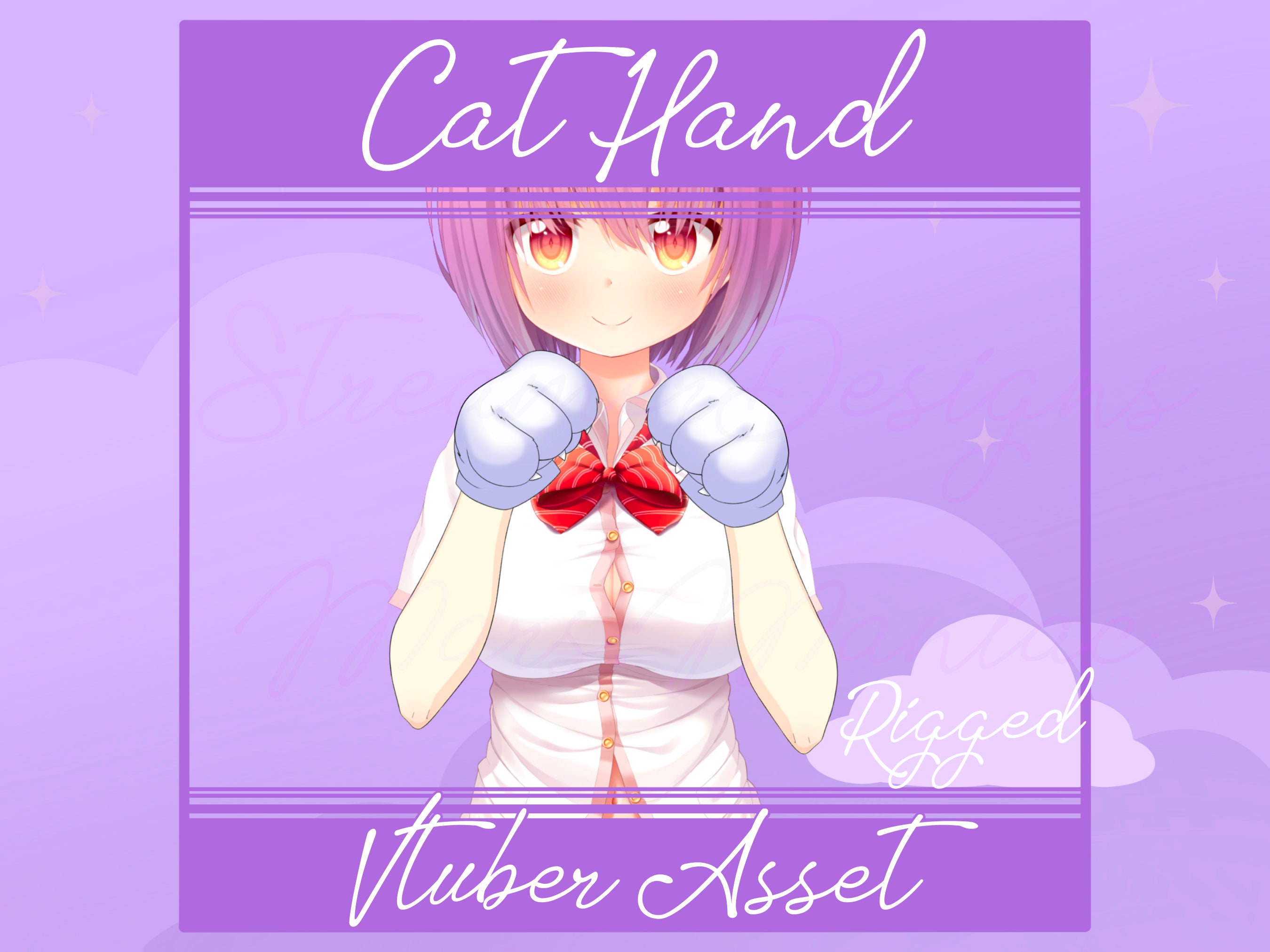 Vtuber Cat Arm Hotkey Asset, Vtuber Asset, Vtuber Accessory, Vtuber Hand, Vtuber Cute, Vtuber ...