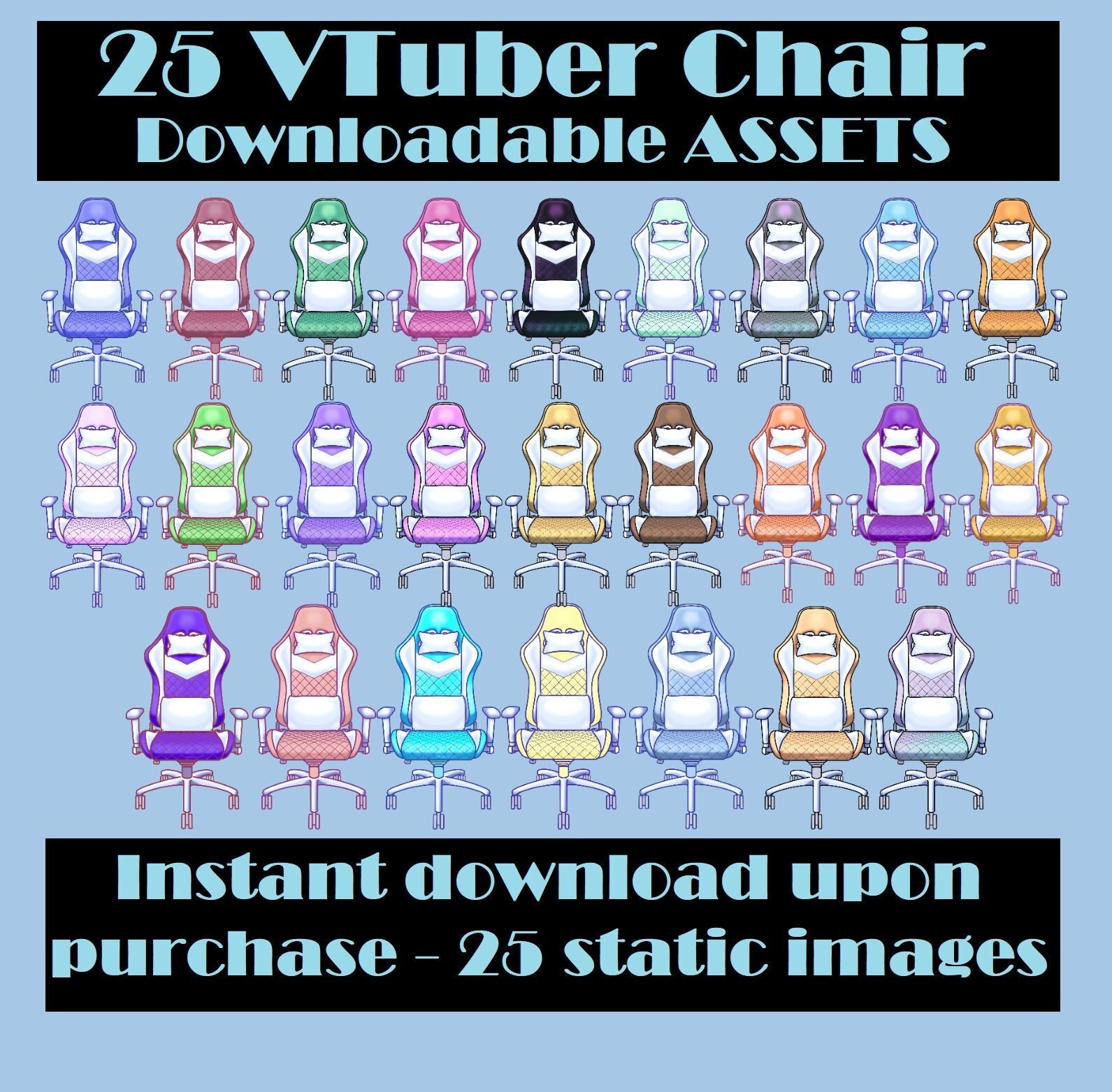 Vtuber Asset Pngtuber Racing Chair for Vtuber Model - Etsy Denmark