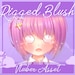 RIGGED Vtuber Asset, Vtuber Blush, Vtuber Makeup, Vtuber Blush Asset ...