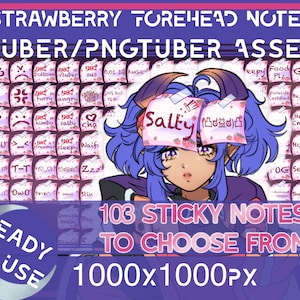 Vtuber Asset for Twitch Channel Points Redeem, Pngtuber Asset for ...