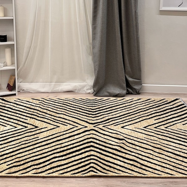 Geometric Rug - Etsy