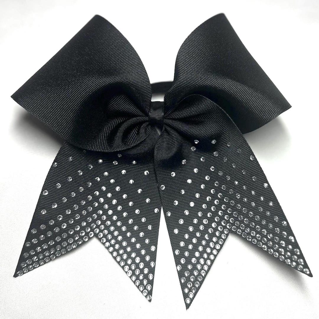 Dipped Tails- Cheer Bow (large) - Etsy