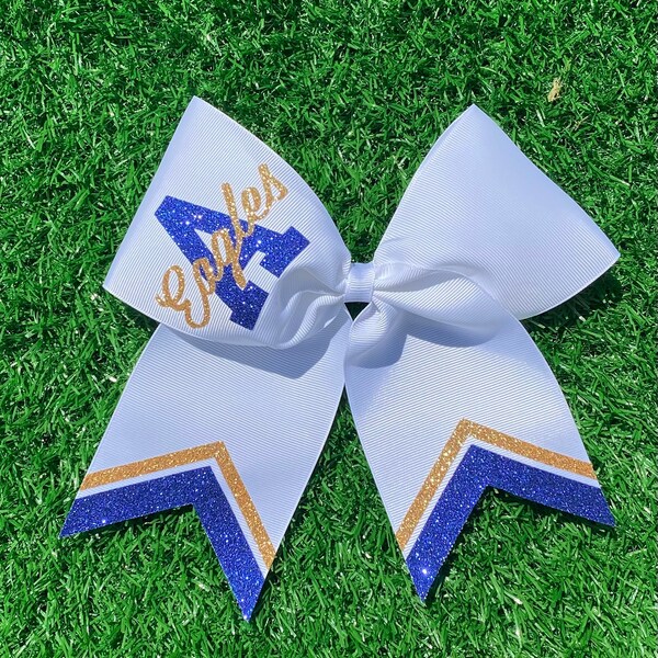 Burgundy Cheer Bow - Etsy