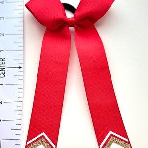 Lettering in Cheer- Cheer Bow (collegiate Style) - Etsy