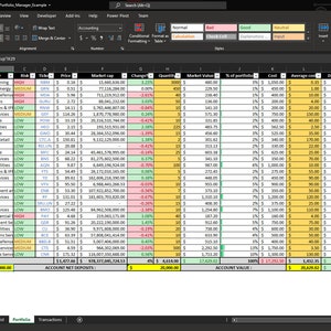 NEW AND IMPROVED Stock Portfolio Tracker, Portfolio Management ...